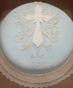 31 Best Baptism Cake Ideas [2022] - The Party Inspo